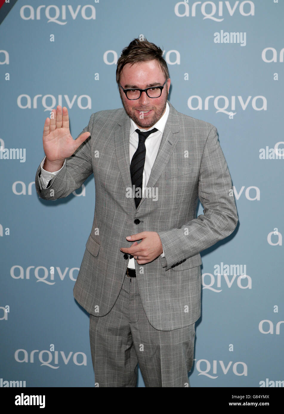 Danny Wallace arrives for the Arqiva Commercial Radio Awards at the ...