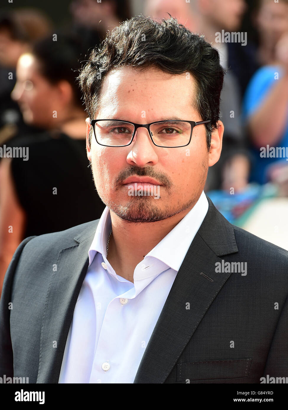 Michael pena arriving ant man premiere hi-res stock photography and ...