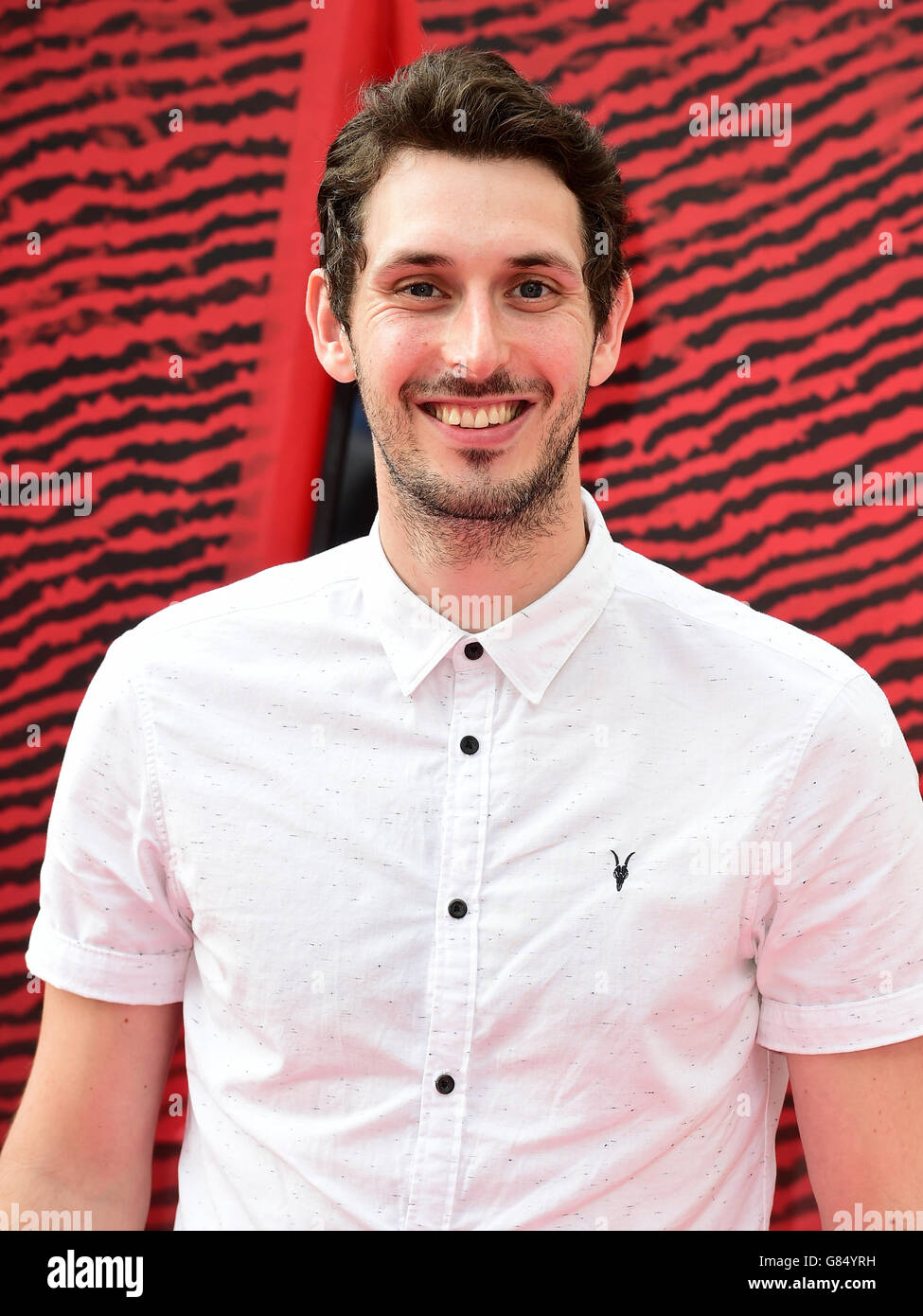 Blake Harrison arriving for the Ant-Man premiere, at the Odeon ...