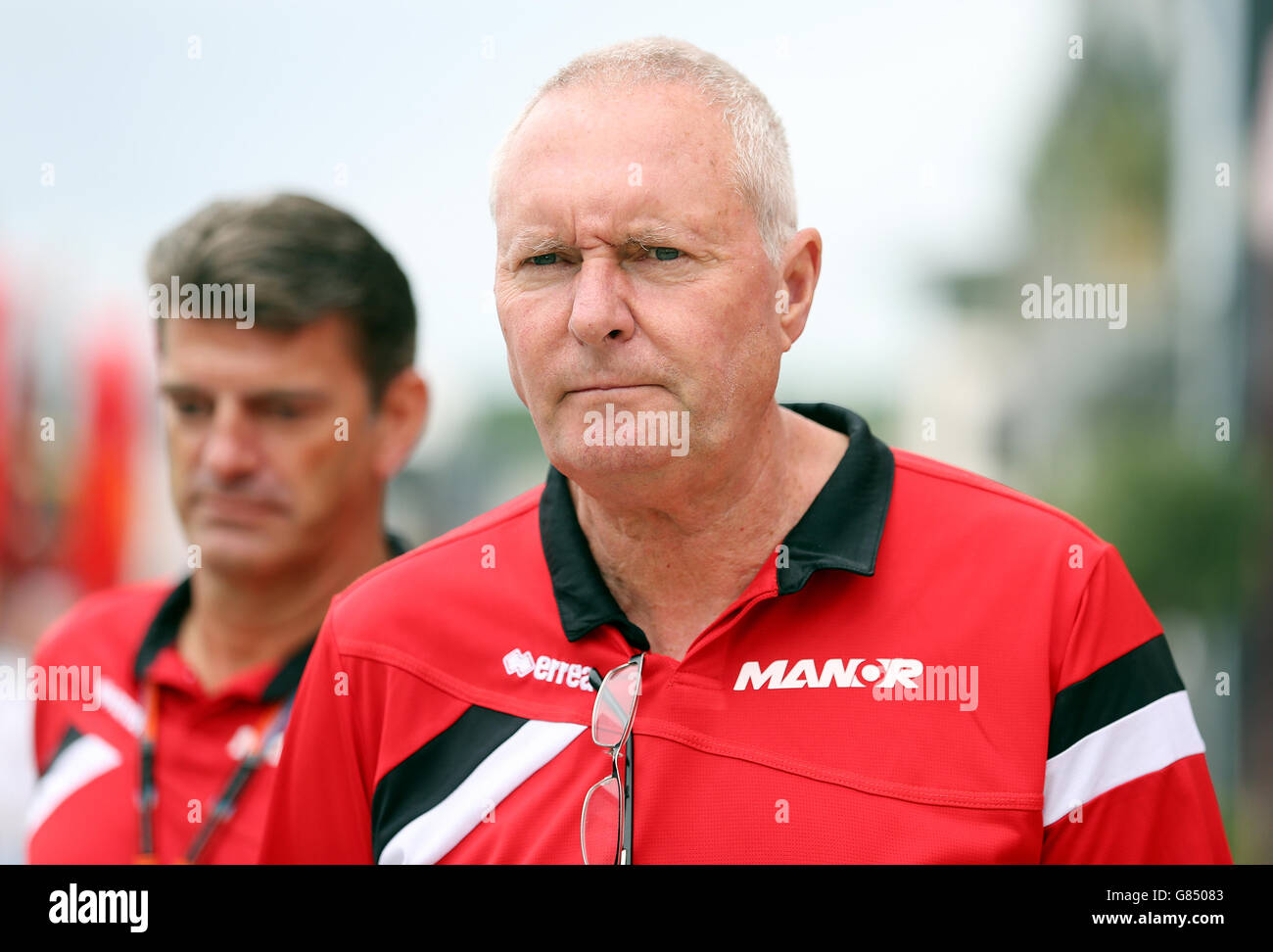 Manor Marussia's team principle John Booth during the 2015 British ...