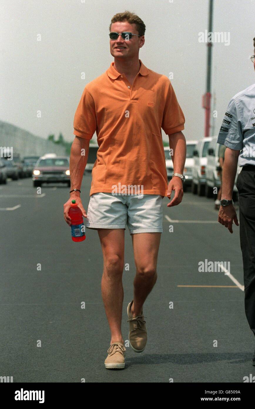 David coulthard walks montreal circuit hi-res stock photography and ...