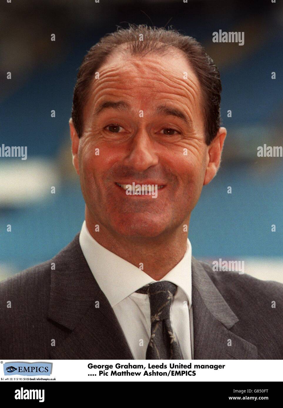 Leeds manager george graham hi-res stock photography and images - Alamy