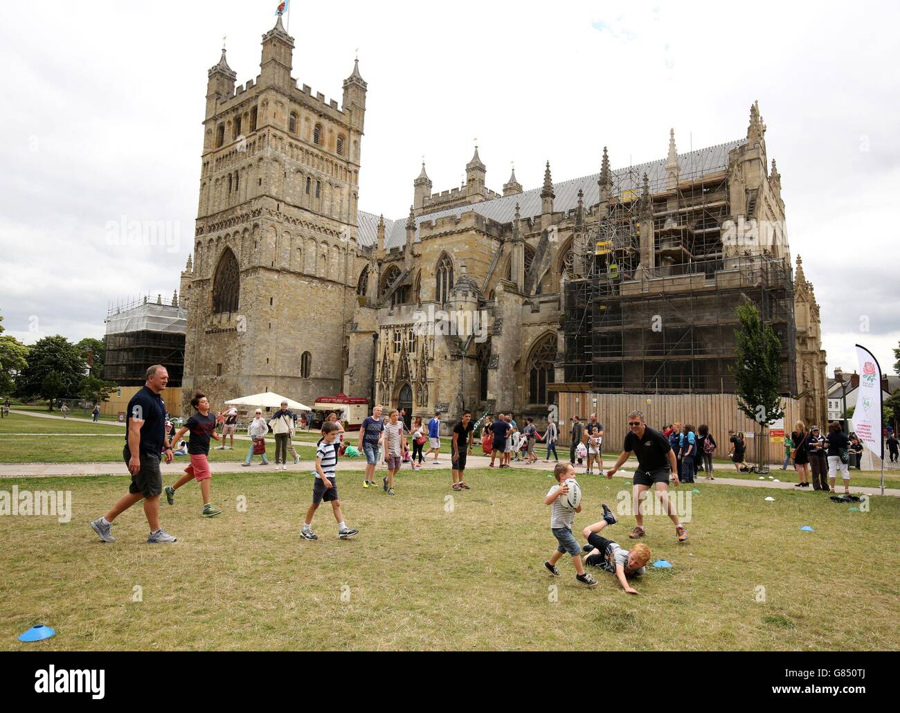 Webb Ellis Trophy Tour - July 11 Stock Photo - Alamy