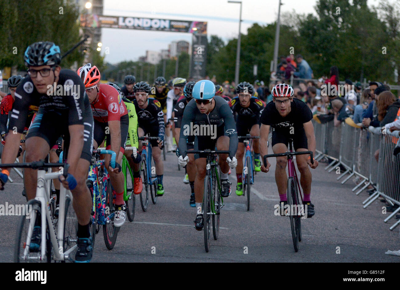 Red Hook Criterium cycle race Stock Photo - Alamy