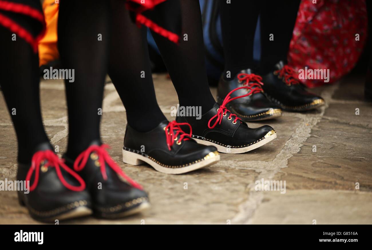 People dancing during Clogfest, the national gathering for the step ...