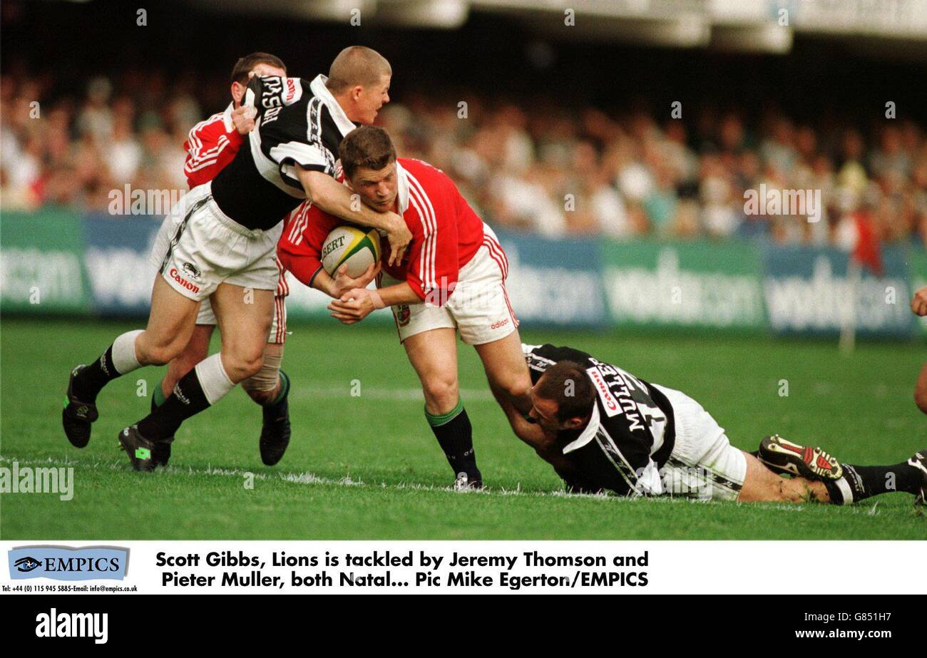 Rugby Union ...British Lions Tour to South Africa ... Natal v British ...