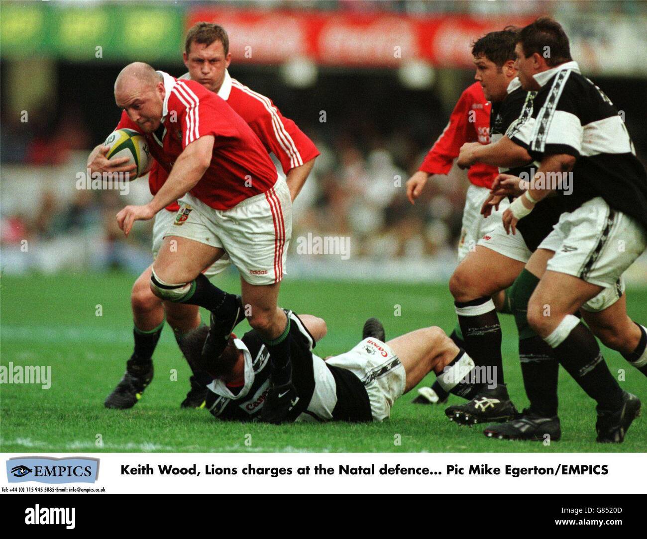 Rugby Union ...British Lions Tour to South Africa ... Natal v British ...