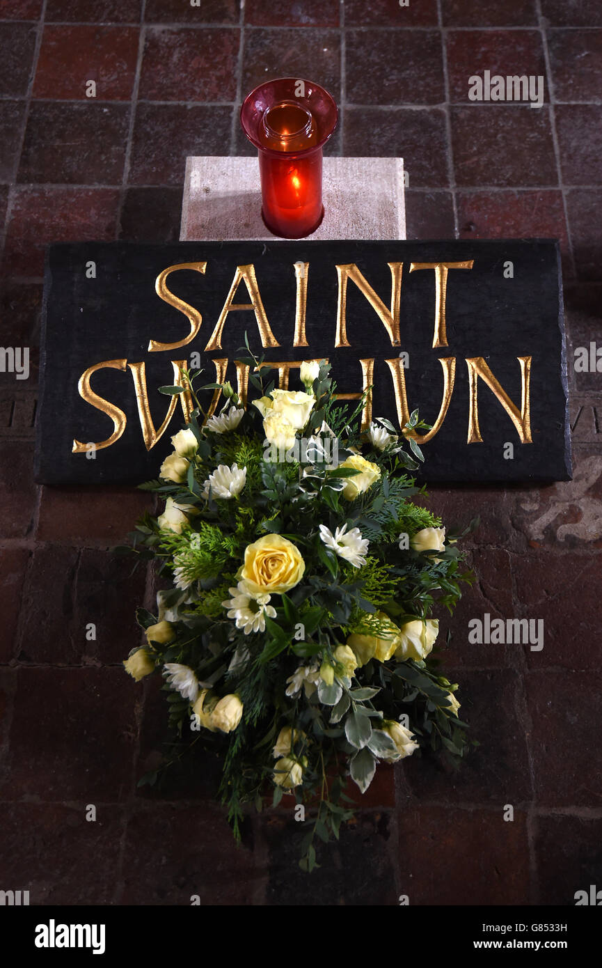 St Swithun's Day Stock Photo - Alamy
