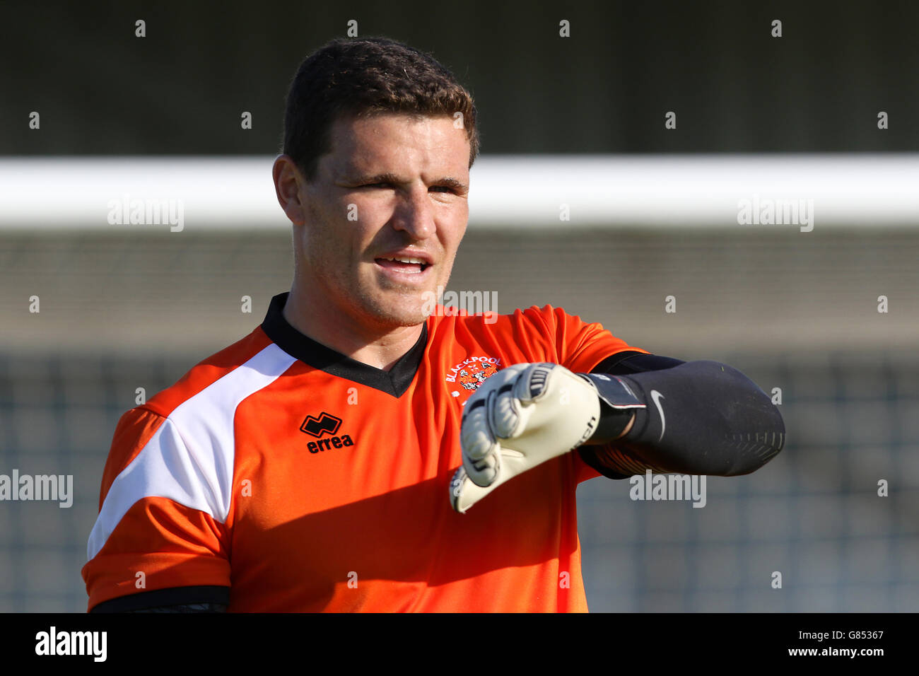 Soccer - Pre Season Friendly - Blyth Spartans v Blackpool - Croft Park ...