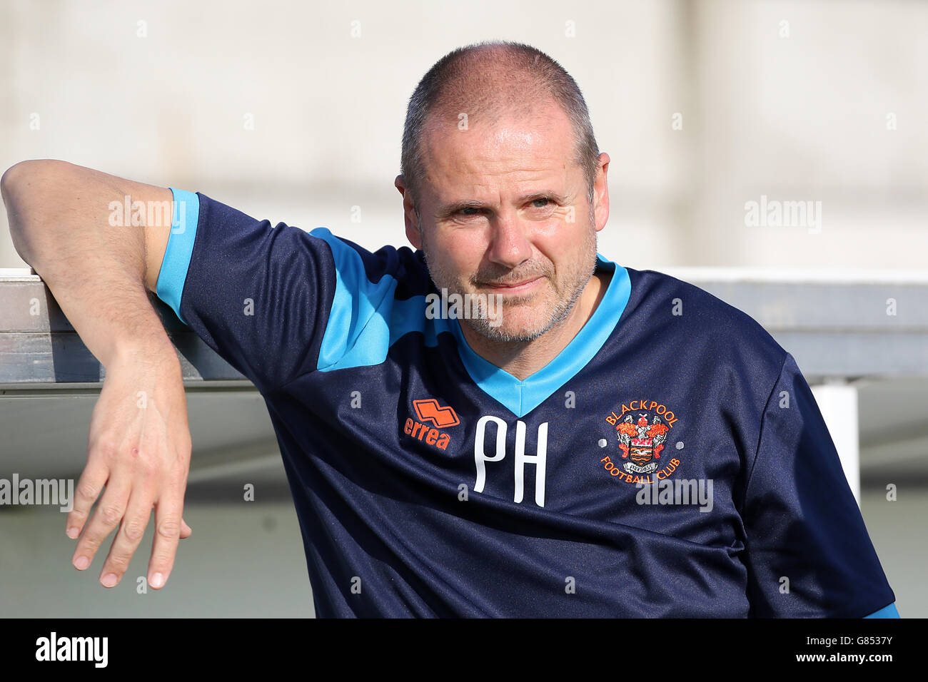 Soccer - Pre Season Friendly - Blyth Spartans v Blackpool - Croft Park ...
