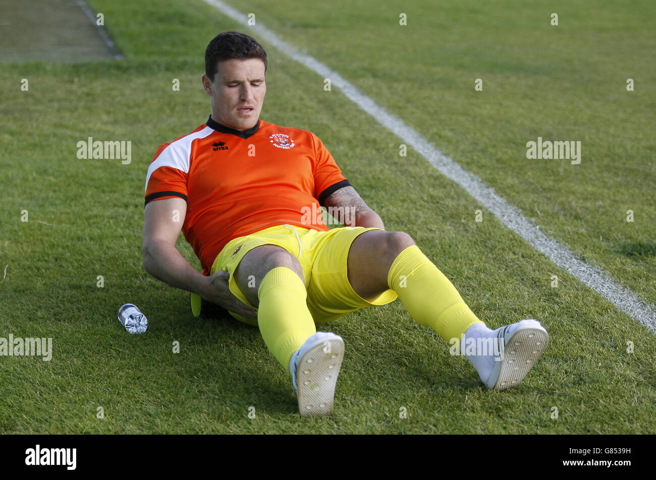 Soccer - Pre Season Friendly - Blyth Spartans v Blackpool - Croft Park ...