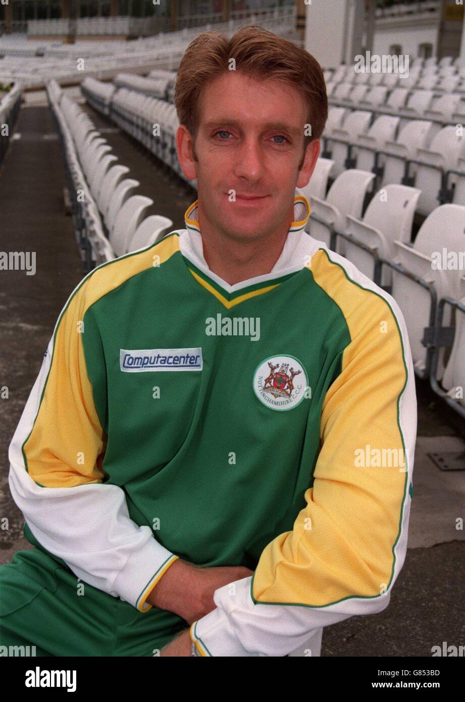 Cricket computacentre session paul pollard hi-res stock photography and ...