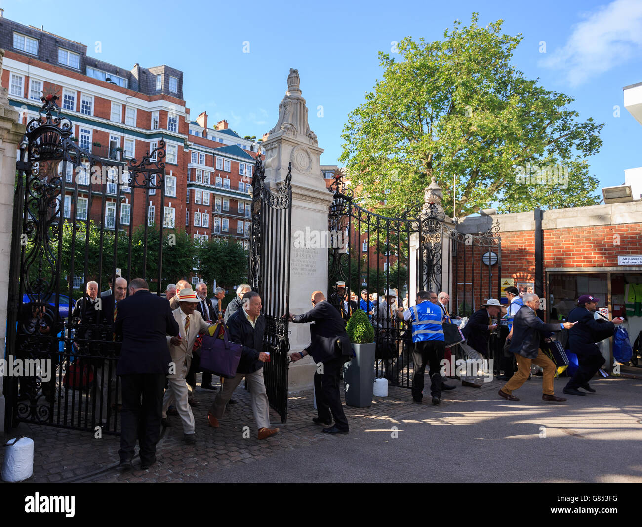 The grace gates, lords hi-res stock photography and images - Alamy