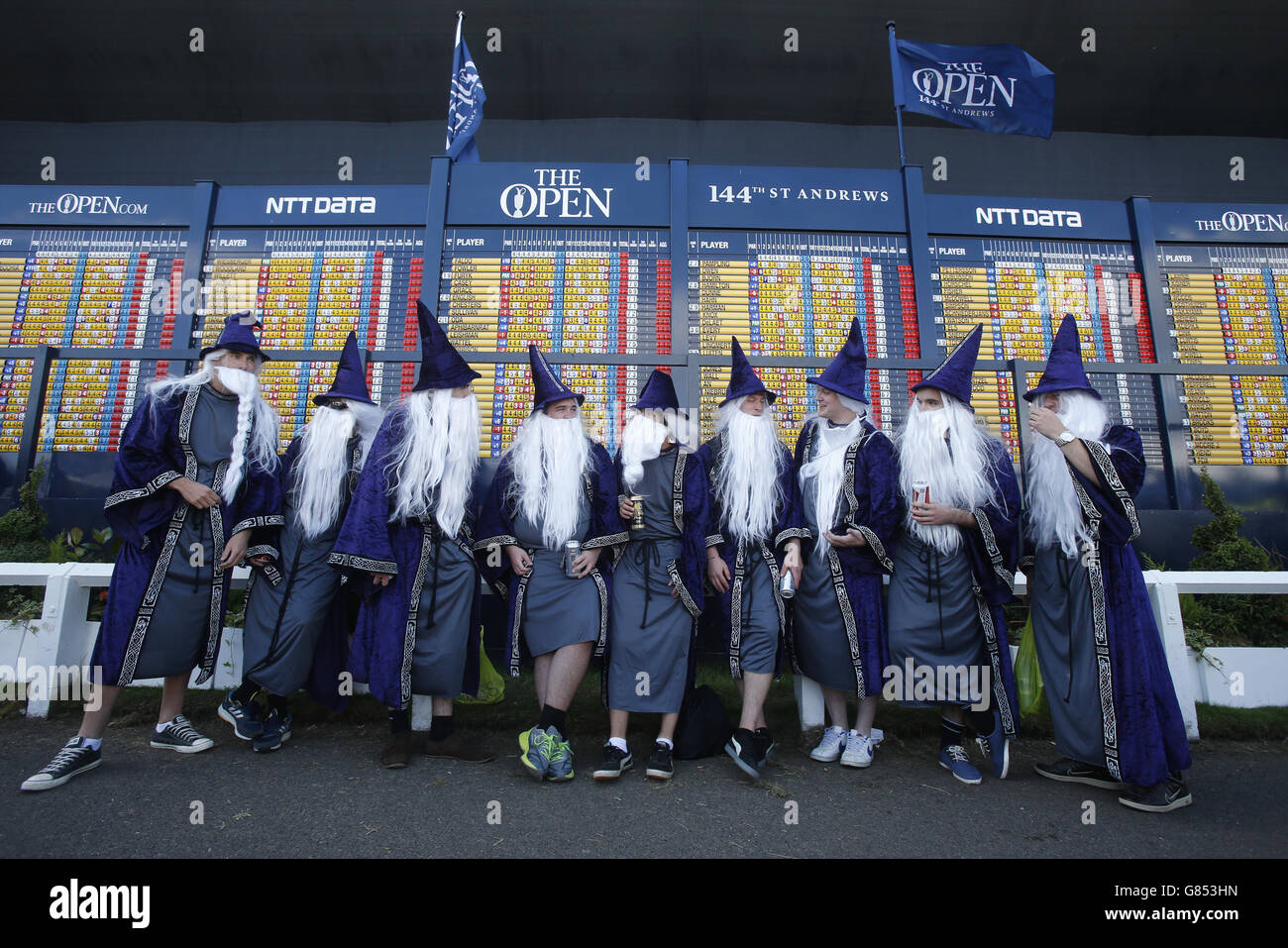 Golf - The Open Championship 2015 - Day Three - St Andrews. Fans ...