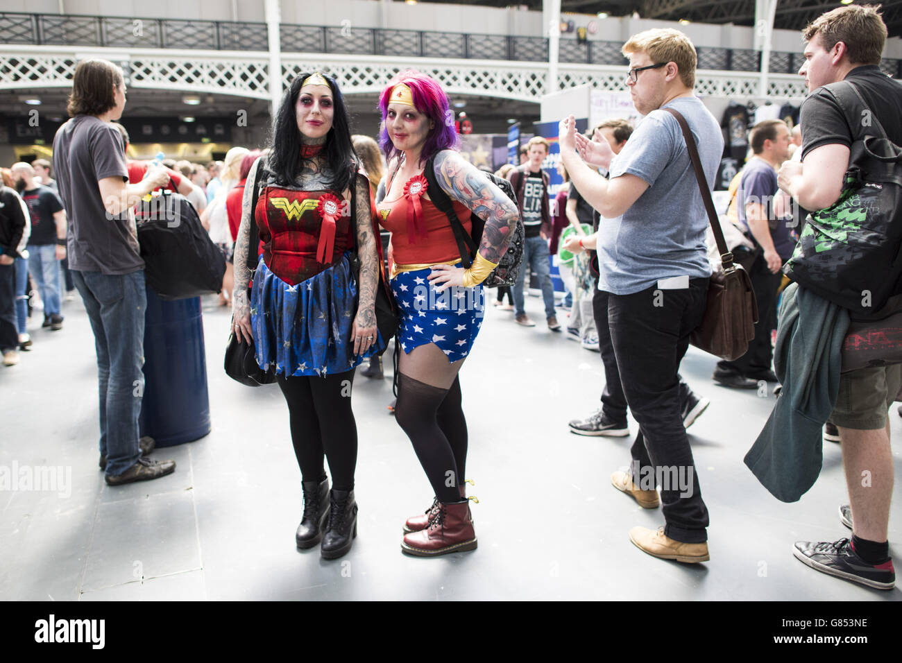 Film and Comic Con - London Stock Photo - Alamy