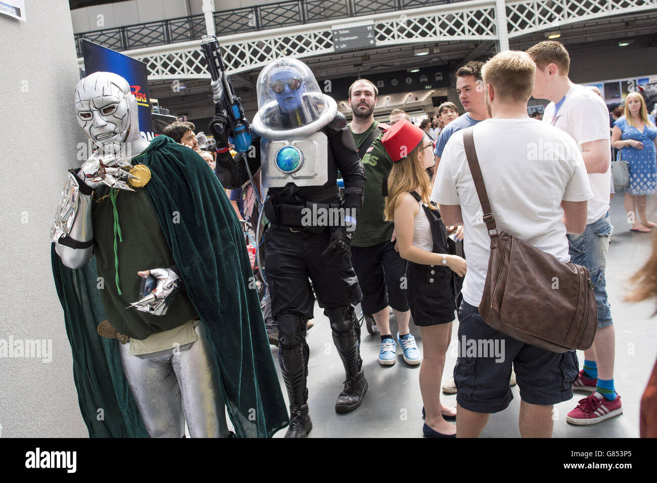 Film and Comic Con - London Stock Photo - Alamy