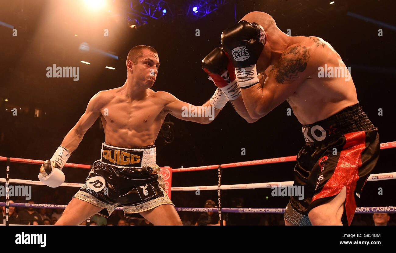 Boxing - High Stakes - Manchester Arena Stock Photo - Alamy