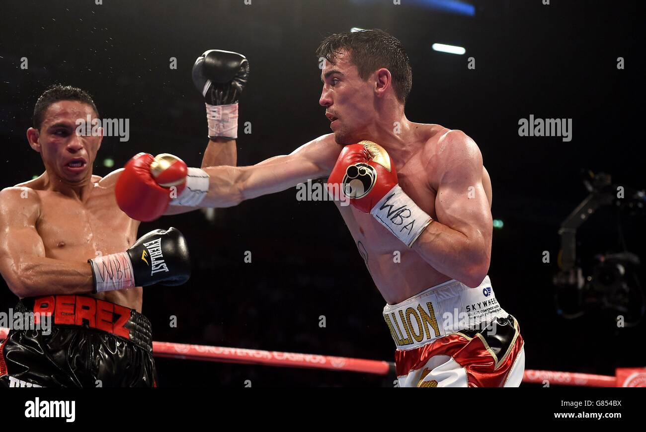 Boxing - High Stakes - Manchester Arena. Anthony Crolla in action ...