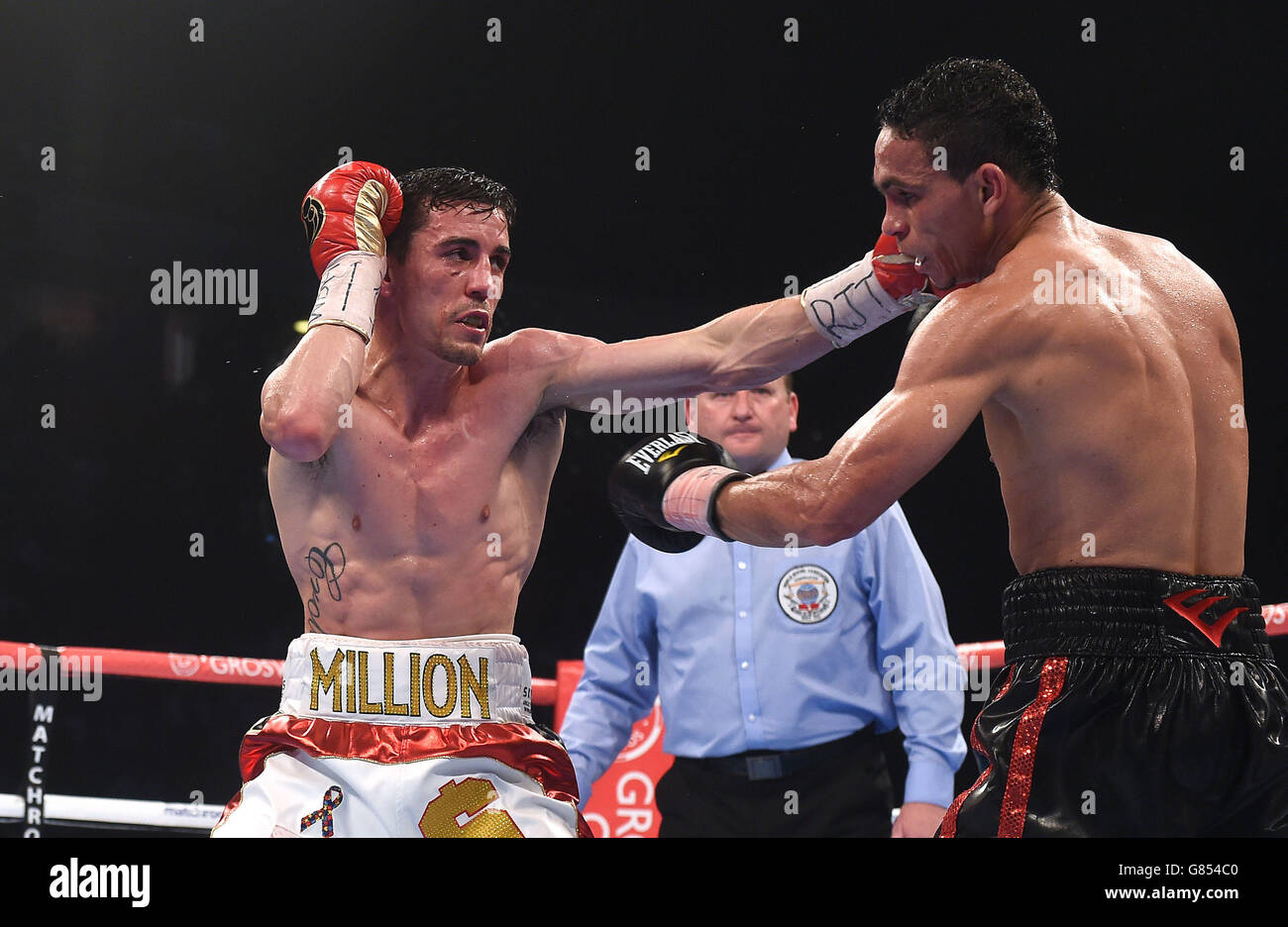 Boxing - High Stakes - Manchester Arena Stock Photo - Alamy
