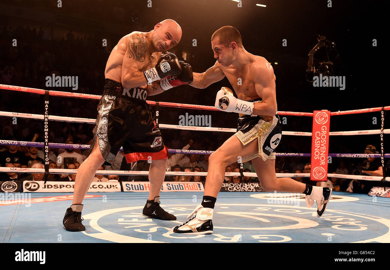 Boxing - High Stakes - Manchester Arena Stock Photo - Alamy