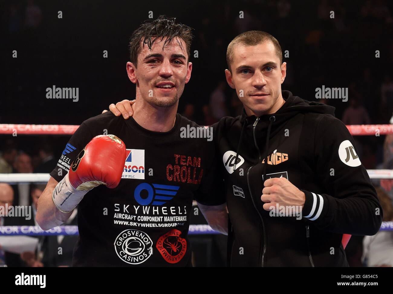Boxing - High Stakes - Manchester Arena Stock Photo - Alamy