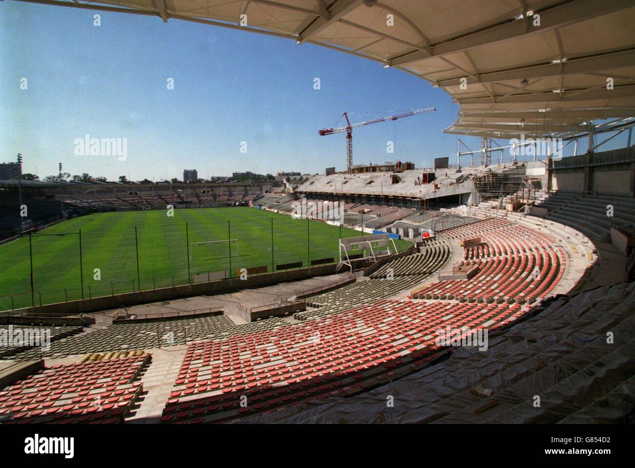 Soccer Stadiums in France. Toulouse Stadium Stock Photo - Alamy