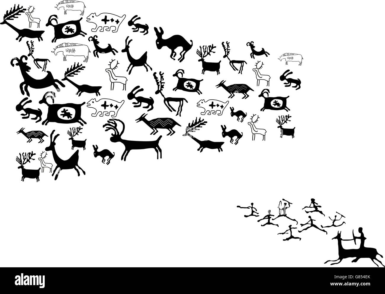 Animal drawings hi-res stock photography and images - Alamy