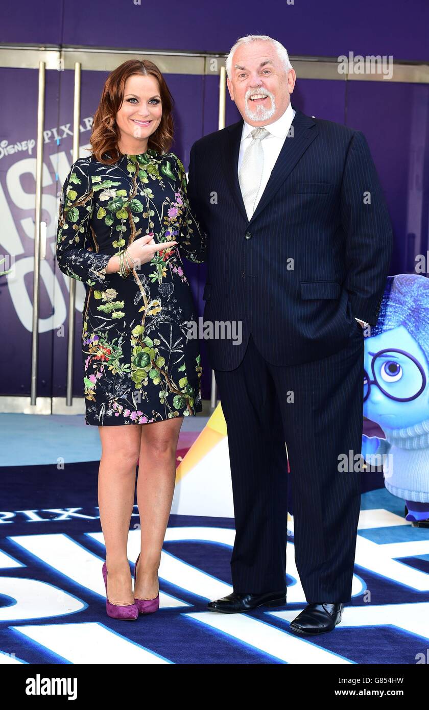 Amy Poehler and John Ratzenberger attending a screening of new film ...