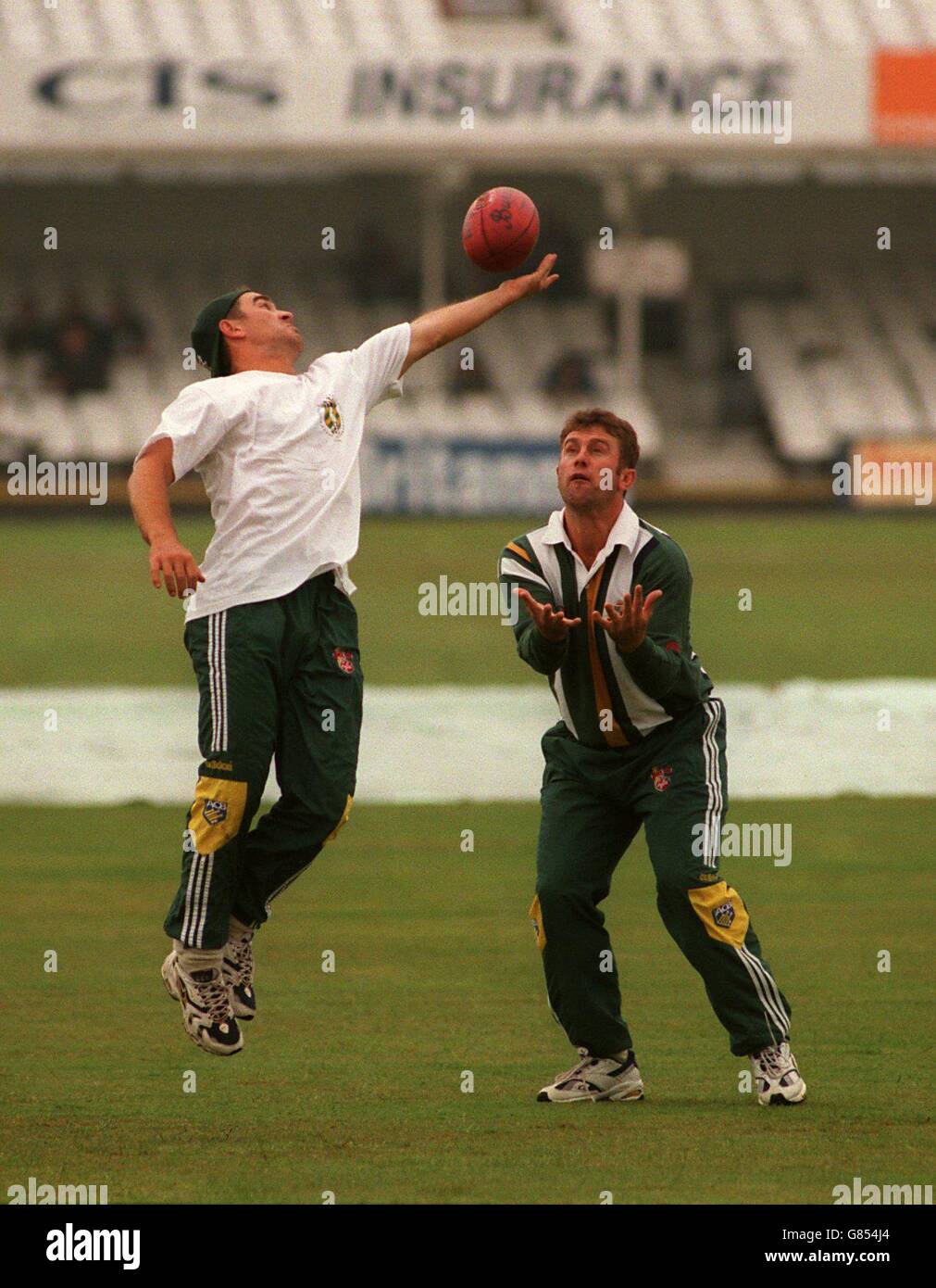 Justin langer mark taylor hi-res stock photography and images - Alamy