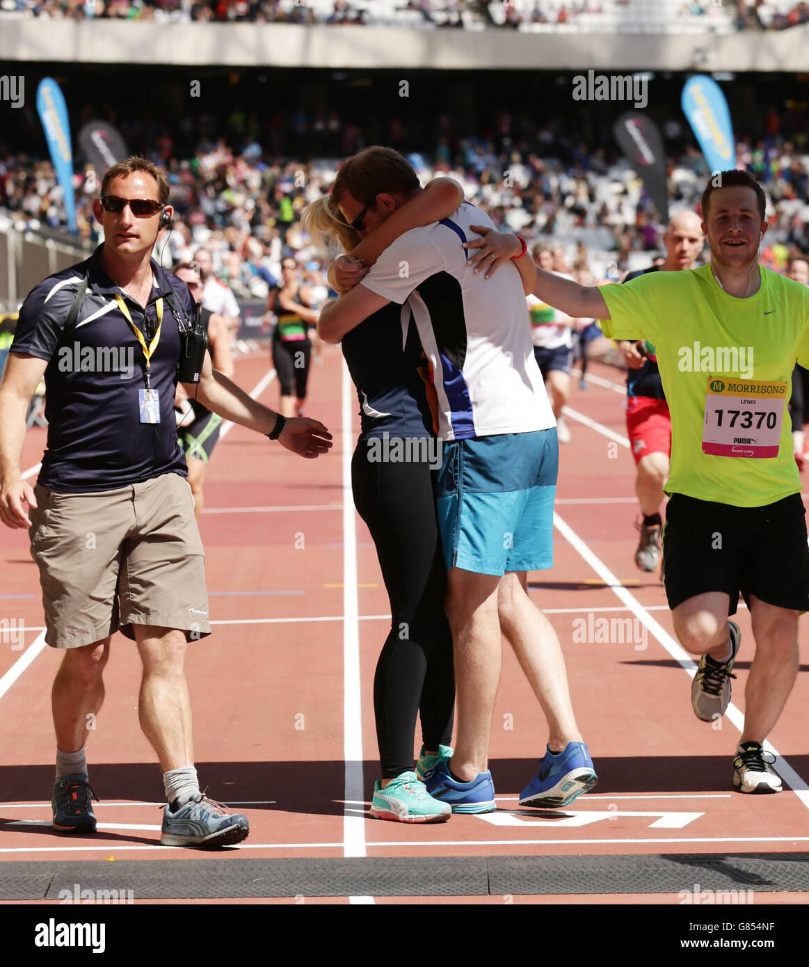 Morrison's Great Newham London Run Stock Photo - Alamy
