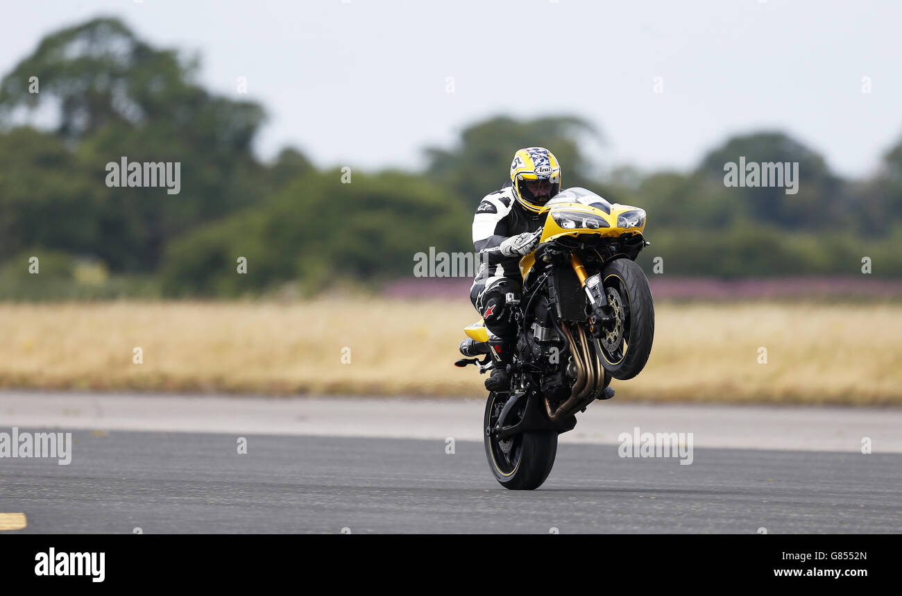 Elvington Max Out Speed and Wheelie Weekend Stock Photo - Alamy