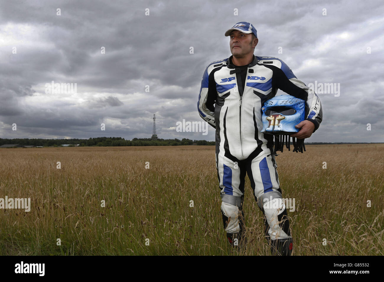 Jason King from Washington, Tyne and Wear during a practice session at ...