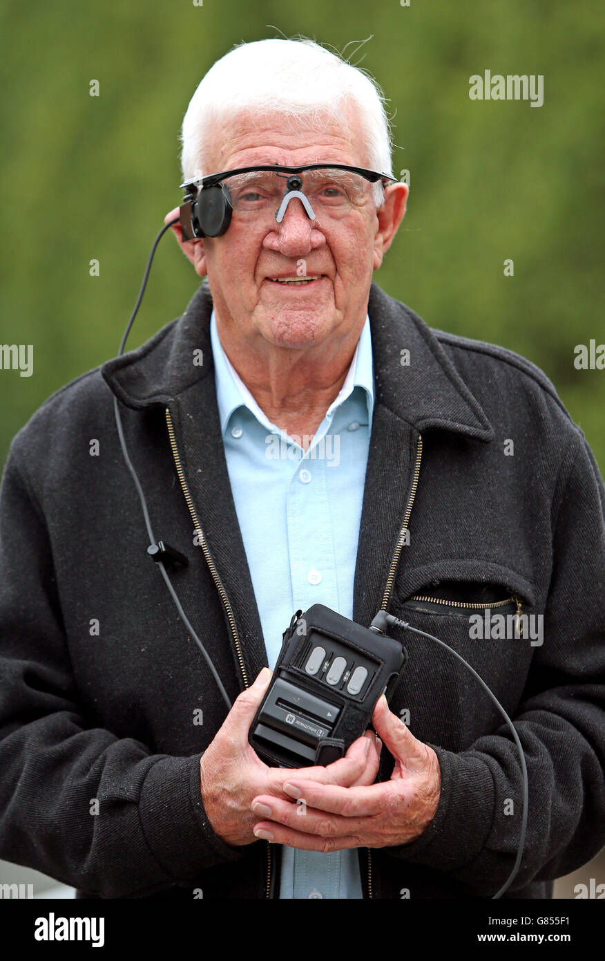 Partially sighted pensioner Raymond Flynn, 80, from Audenshaw ...
