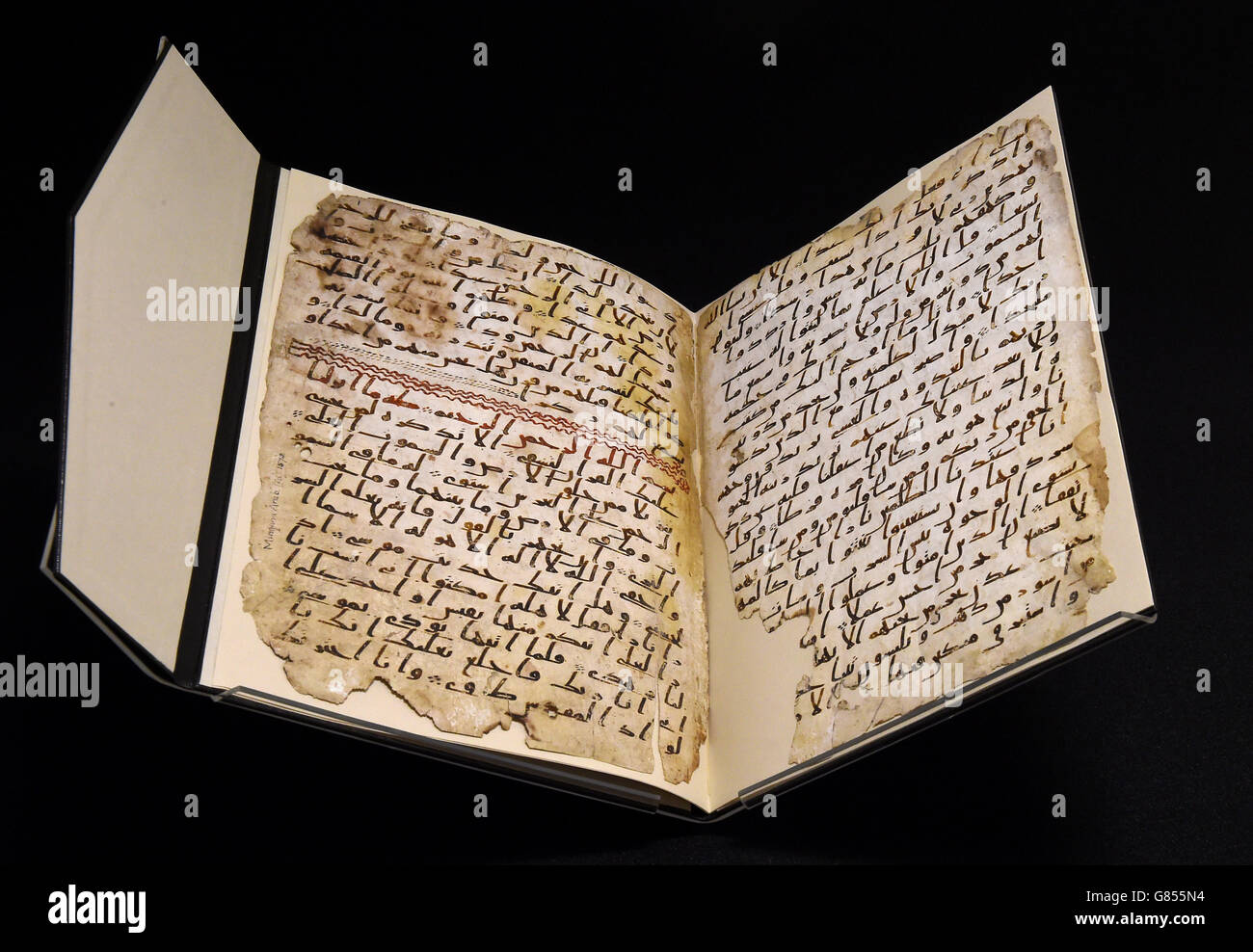 An Islamic manuscript which has been identified as one of the world's ...