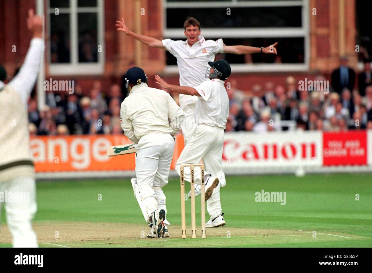 Cricket-2nd Test Match-Lords Stock Photo - Alamy