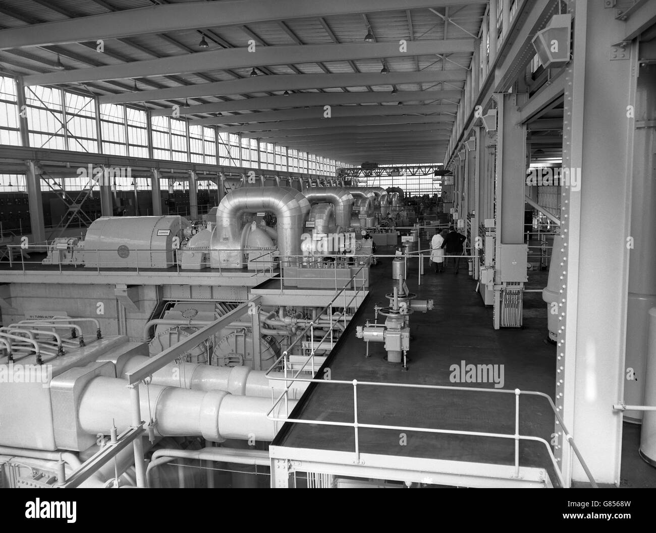 First nuclear power station Black and White Stock Photos & Images - Alamy