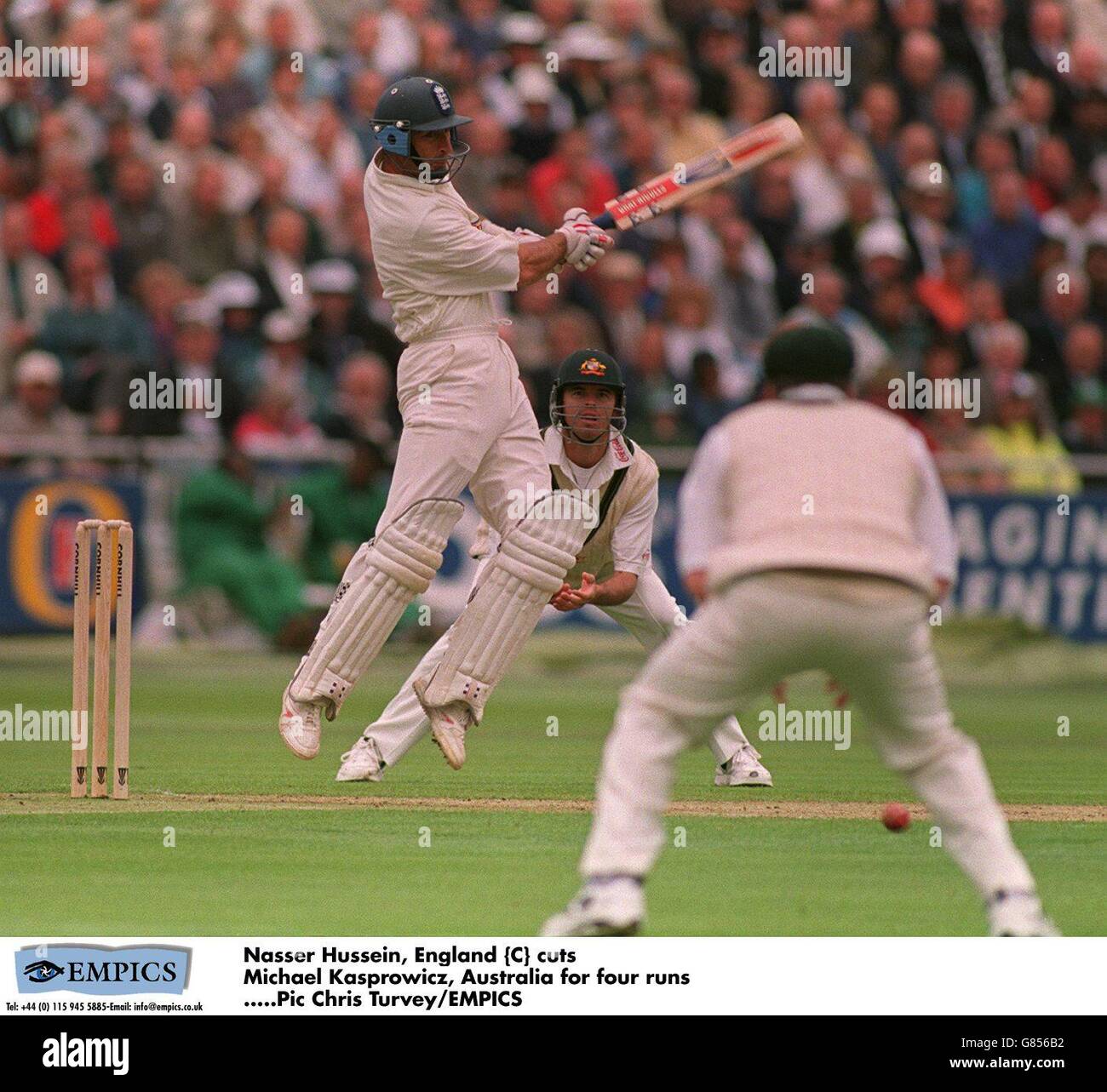 Cricket-2nd Test Match-Lords Stock Photo - Alamy