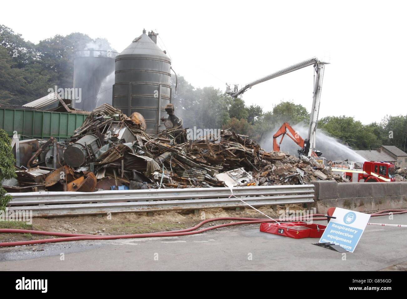 Aftermath of explosion hi-res stock photography and images - Alamy