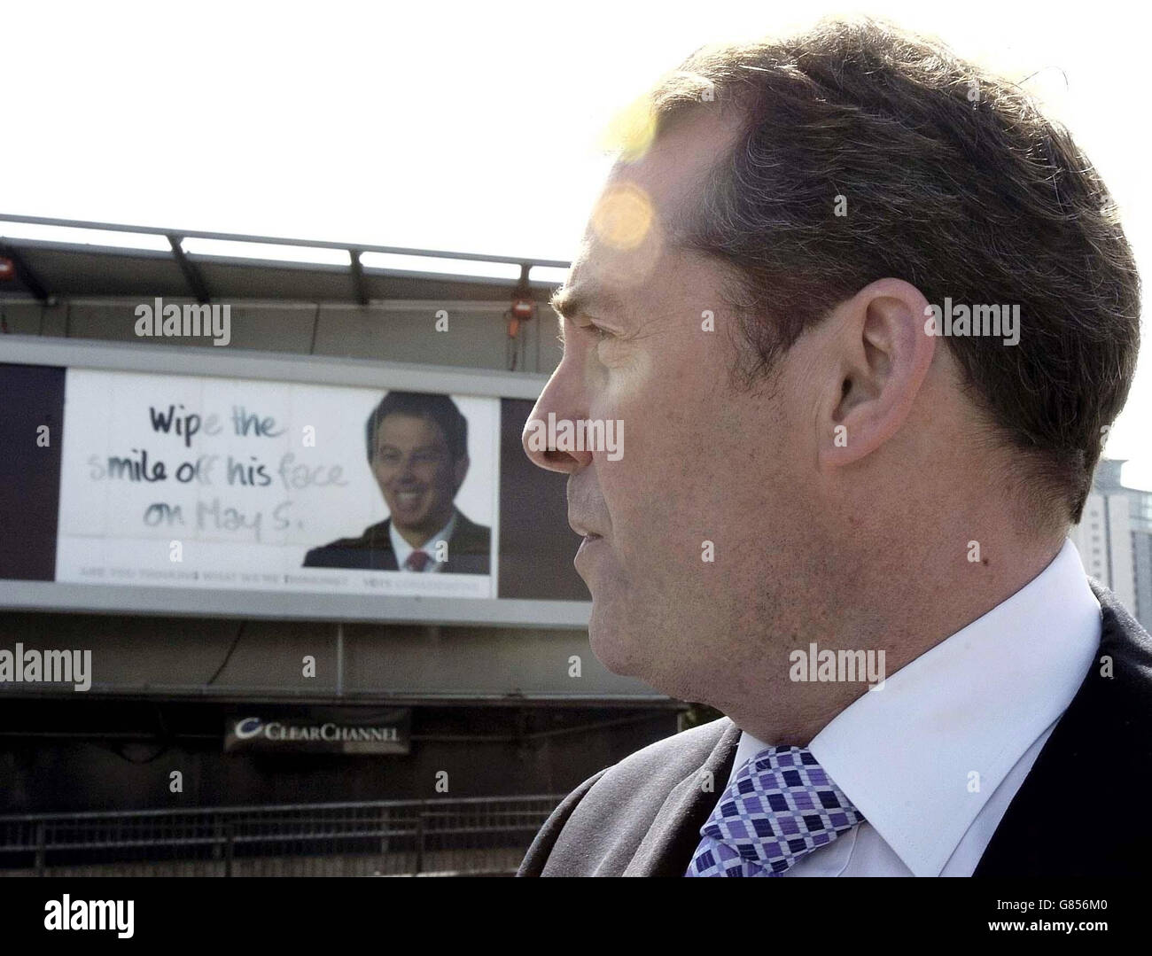 General Election Campaign 2005 - Conservative Party poster unveiling ...
