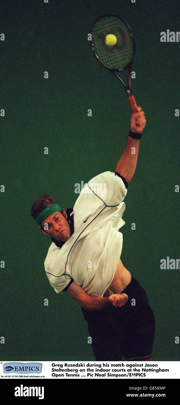 Tennis ... Nottingham Open Tennis Stock Photo - Alamy