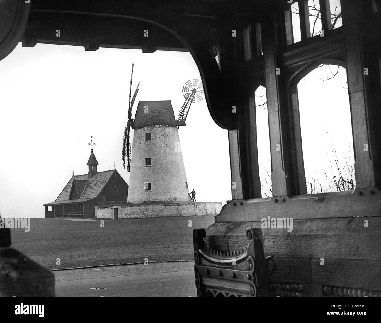 Places - Lytham Windmill - Lytham St. Annes Stock Photo - Alamy