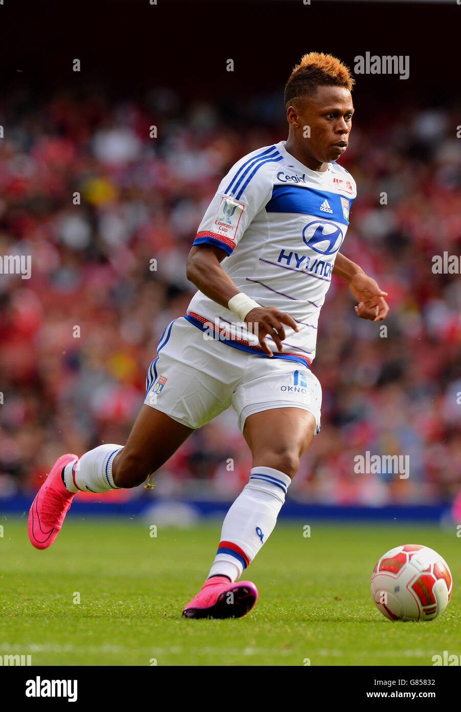 Soccer - Emirates Cup - Arsenal v Olympique Lyonnais - Emirates Stadium ...