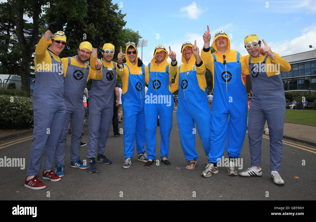 Minions fans hi-res stock photography and images - Alamy