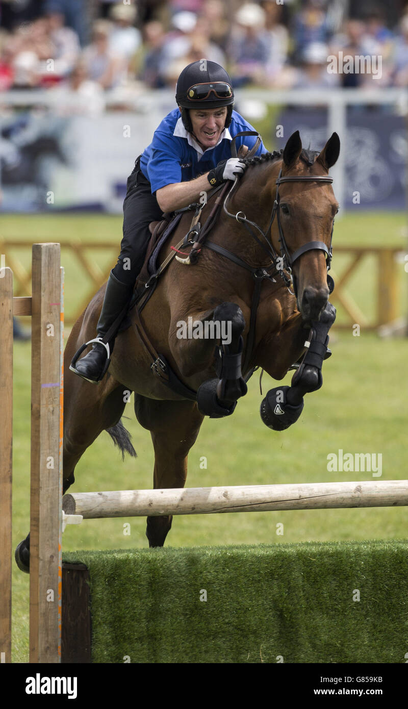 Multiple champion jockey Tony McCoy takes part in The JCB Champions ...