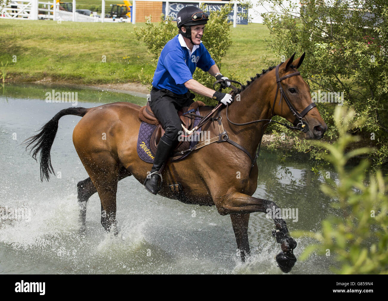 Multiple champion jockey Tony McCoy takes part in The JCB Champions ...