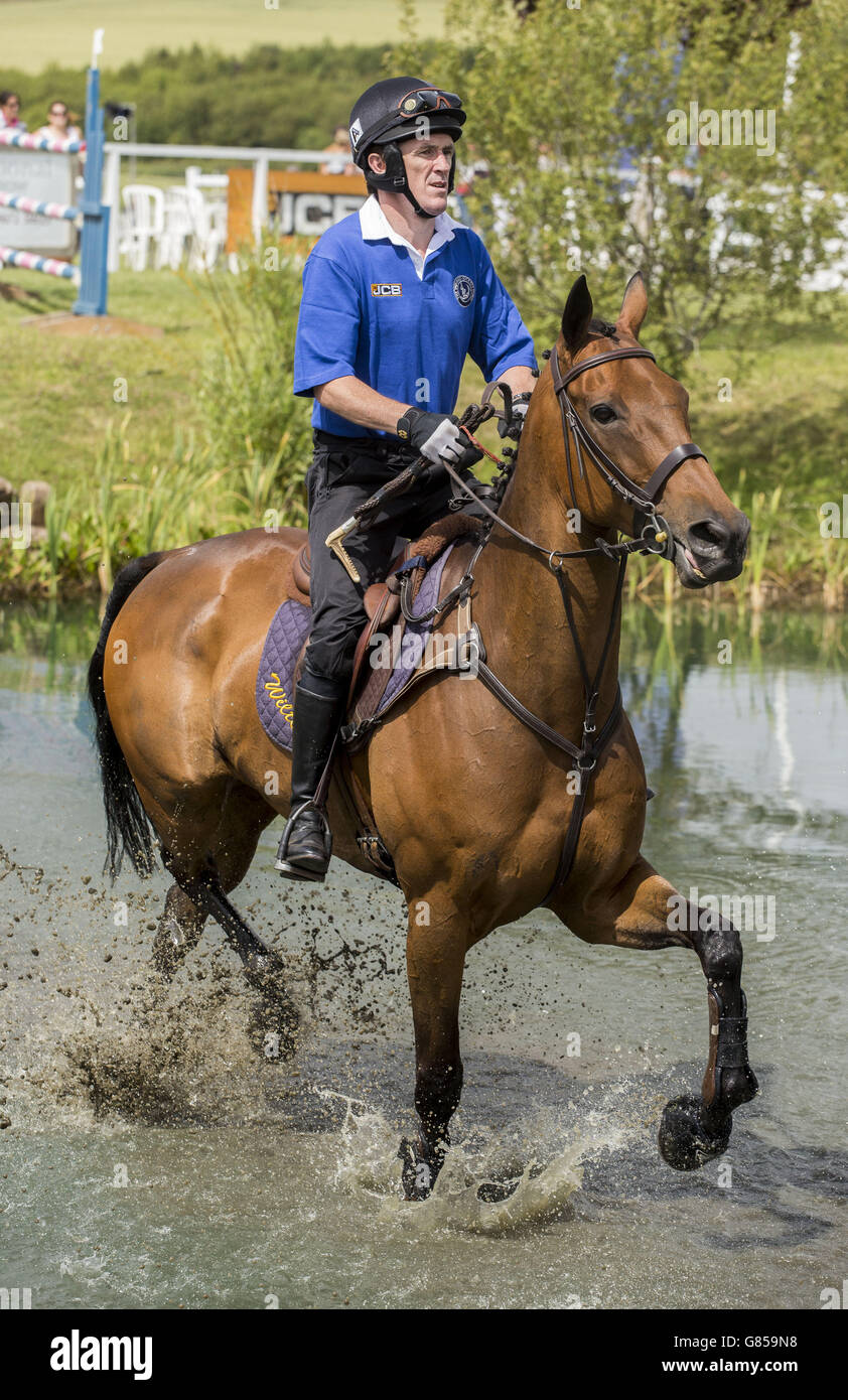 Multiple champion jockey Tony McCoy takes part in The JCB Champions ...