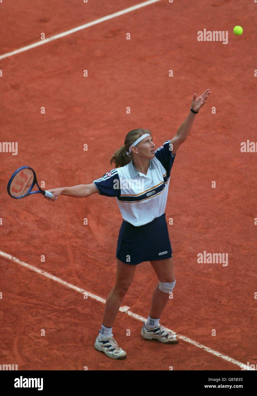 Tennis ... French Tennis Open. Steffi Graf, Germany Stock Photo - Alamy