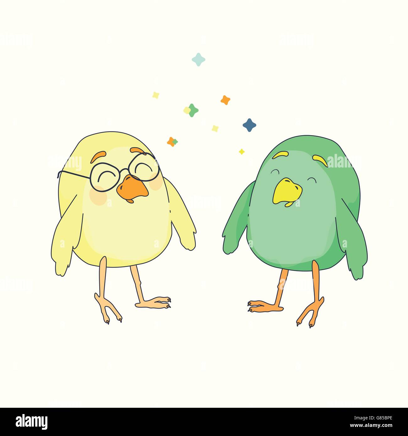 Chicken little poster Cut Out Stock Images & Pictures - Alamy