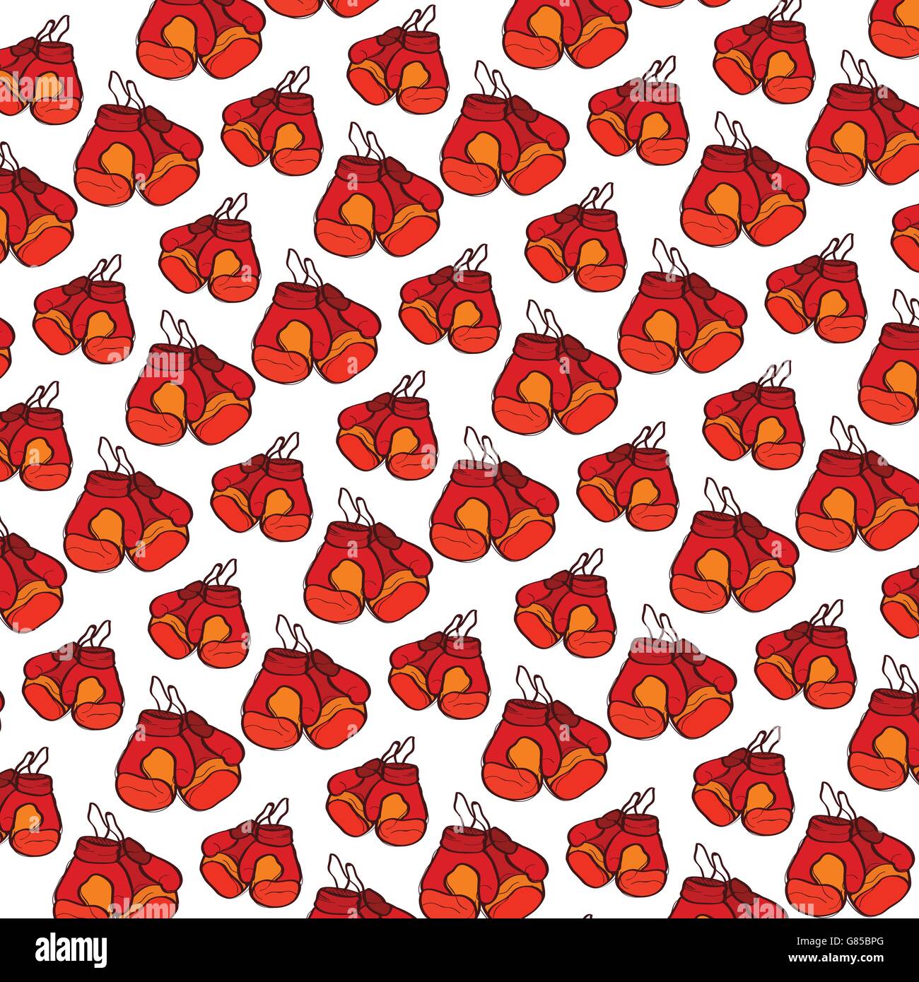 boxing gloves pattern Stock Vector Image & Art - Alamy