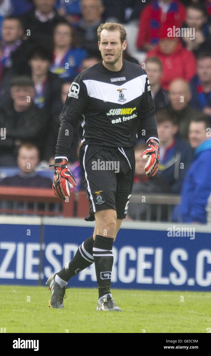 Inverness Caledonian Thistle goalkeeper Owain Fon Williams during the ...